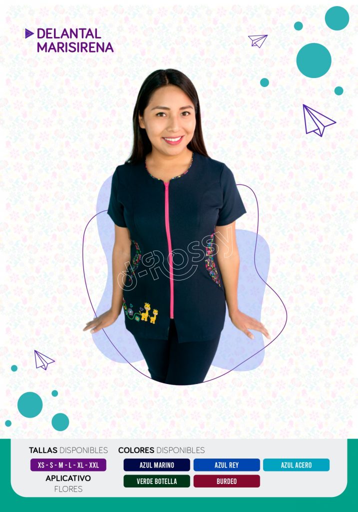 Delantal Mari Sirena – Uniformes de educación Natalia